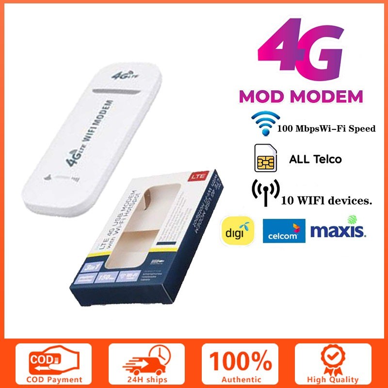 【2025 New】4G LTE USB Modem Modified Router Unlocked Bypass Unlimited ...