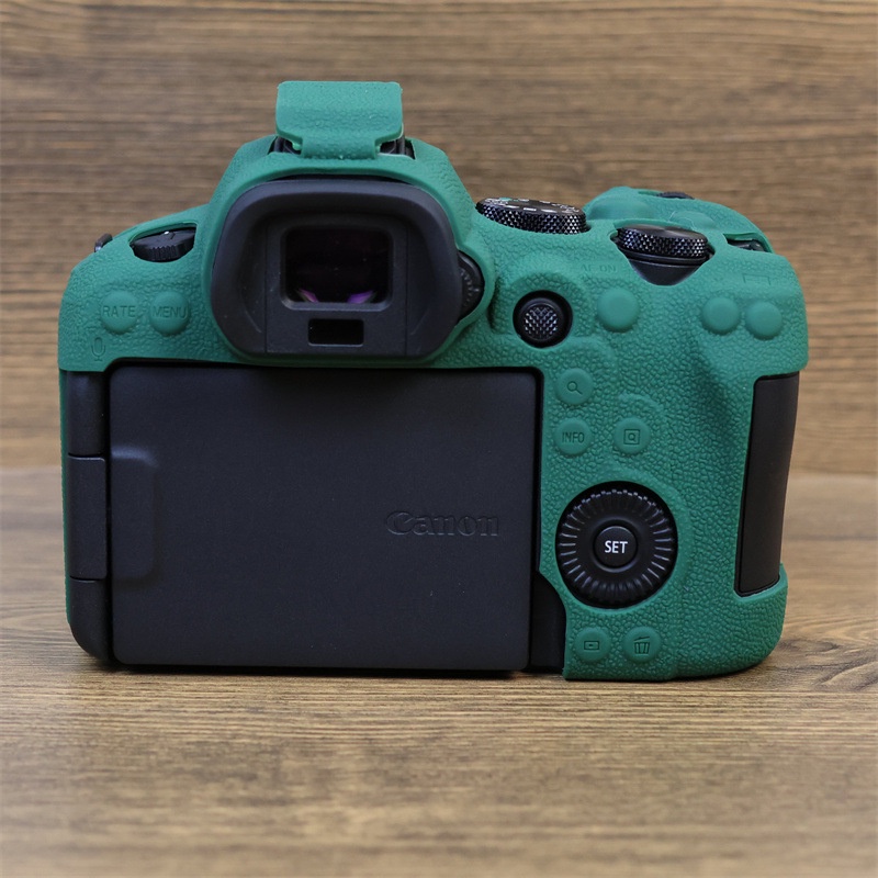 Soft Silicone Rubber Camera Body Cover Case For Canon EOS R6 Mark II ...