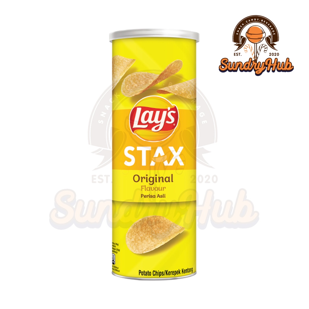 Lays Tube Stax Potato Chips Original 135g | Shopee Malaysia