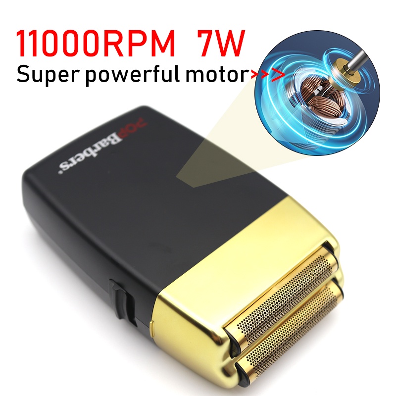 11000 RPM POP Barbers P620 Professional Electric Men's Beard Trimmer ...