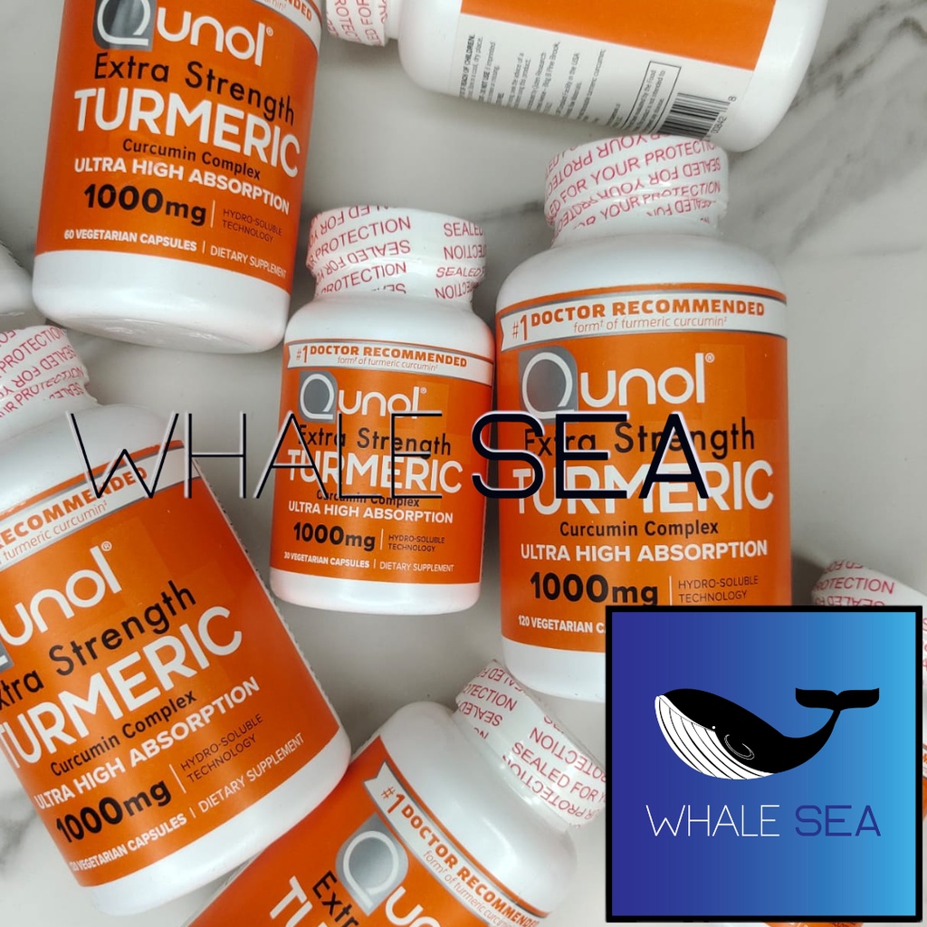 Qunol Extra Strength Turmeric 1000mg 30 Capsules | Shopee Malaysia