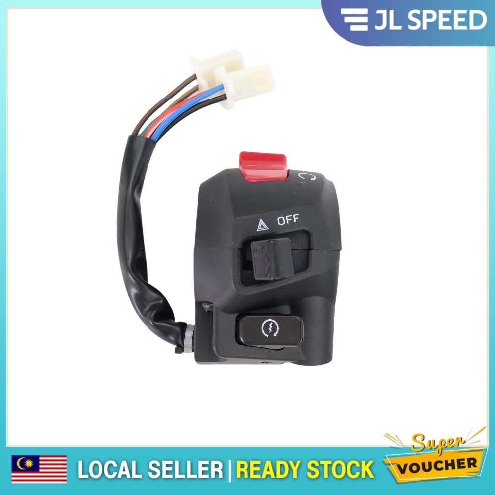 YAMAHA Y16 Y16ZR EXCITER155 HANDLE SWITCH RH KANAN RIGHT HAND SUIZ SUIS ...