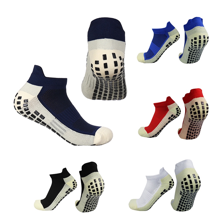 5 Pairs New Style Short Men Women Sports Socks Anti-slip Friction ...