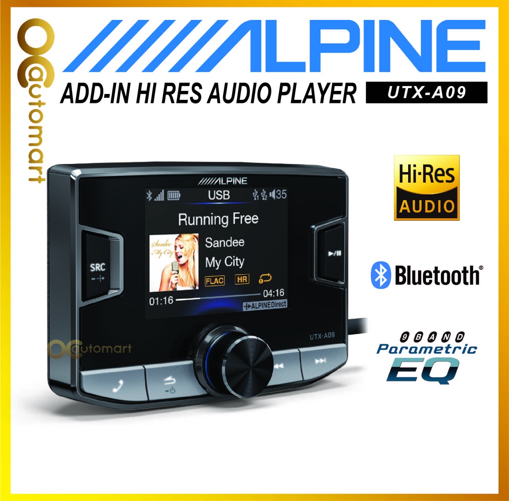 Alpine UTX-A09 Add-in Hi Res Audio Player | Shopee Malaysia