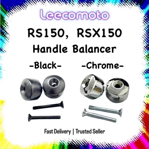 ( CHROME / BLACK ) HONDA RS150 RS150R RS 150 R RSX150 RSX 150 HANDLE ...