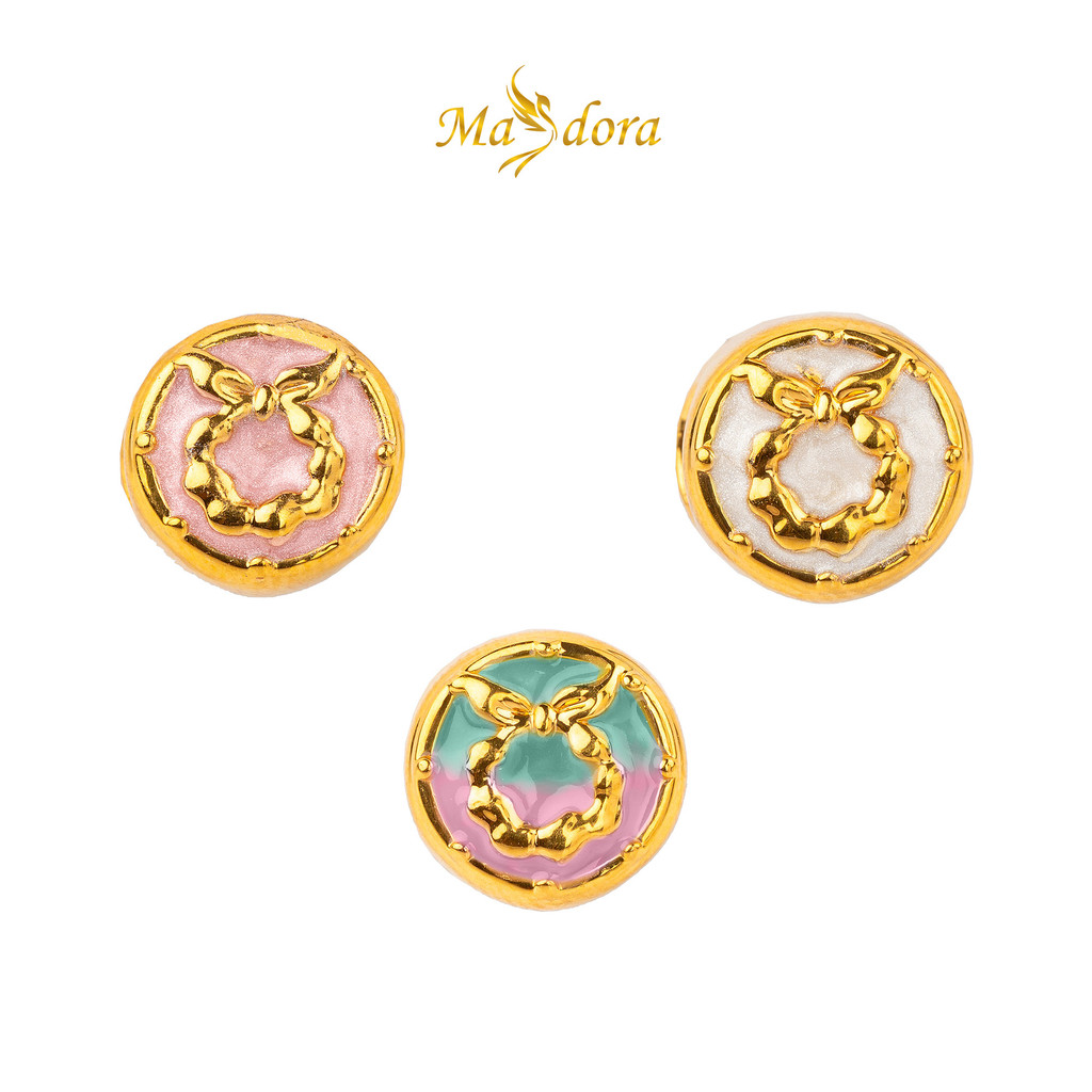 MASDORA 999 Gold Beads Bead Emas ~ HG Round Hairband (EMAS 999/24K ...