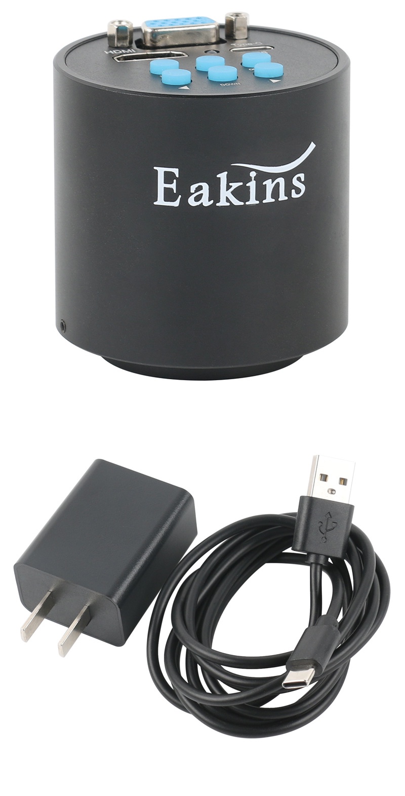 1080P VGA HDMI USB Type-c PC C Mount Video Microscope Camera Industrial ...