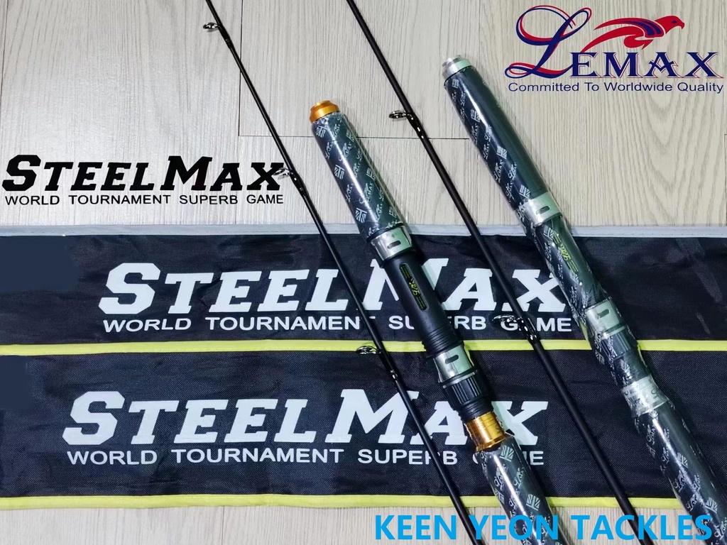 LEMAX STEELMAX / STEEL MAX (NEW) JIGGING ROD (SPINNING) | Shopee Malaysia
