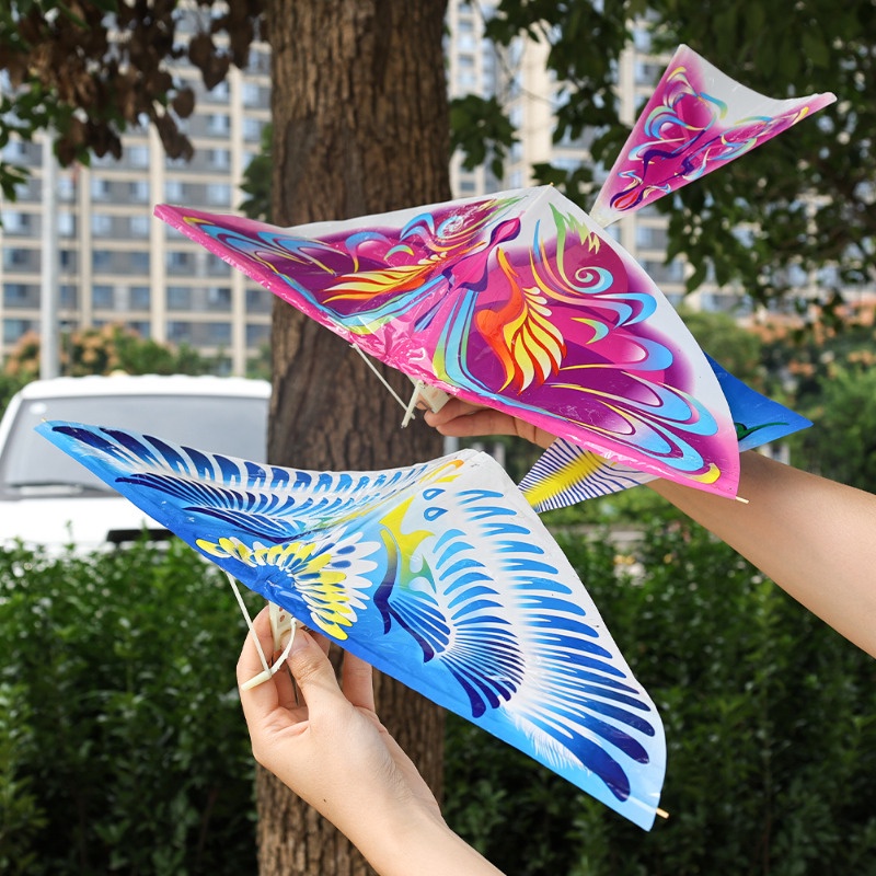 DIY Biomimetic Power Rubber Band Flying Bird Toy / Outdoor Parent-child ...