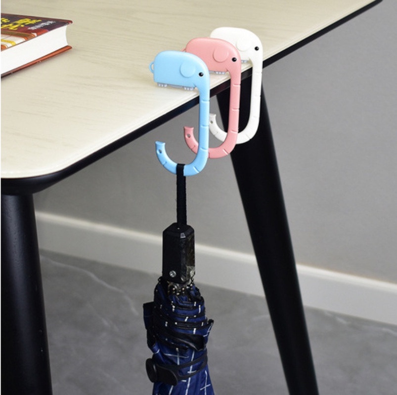 Home Office Multifunction Punch-Free Storage Hooks / Cute Portable Desk ...