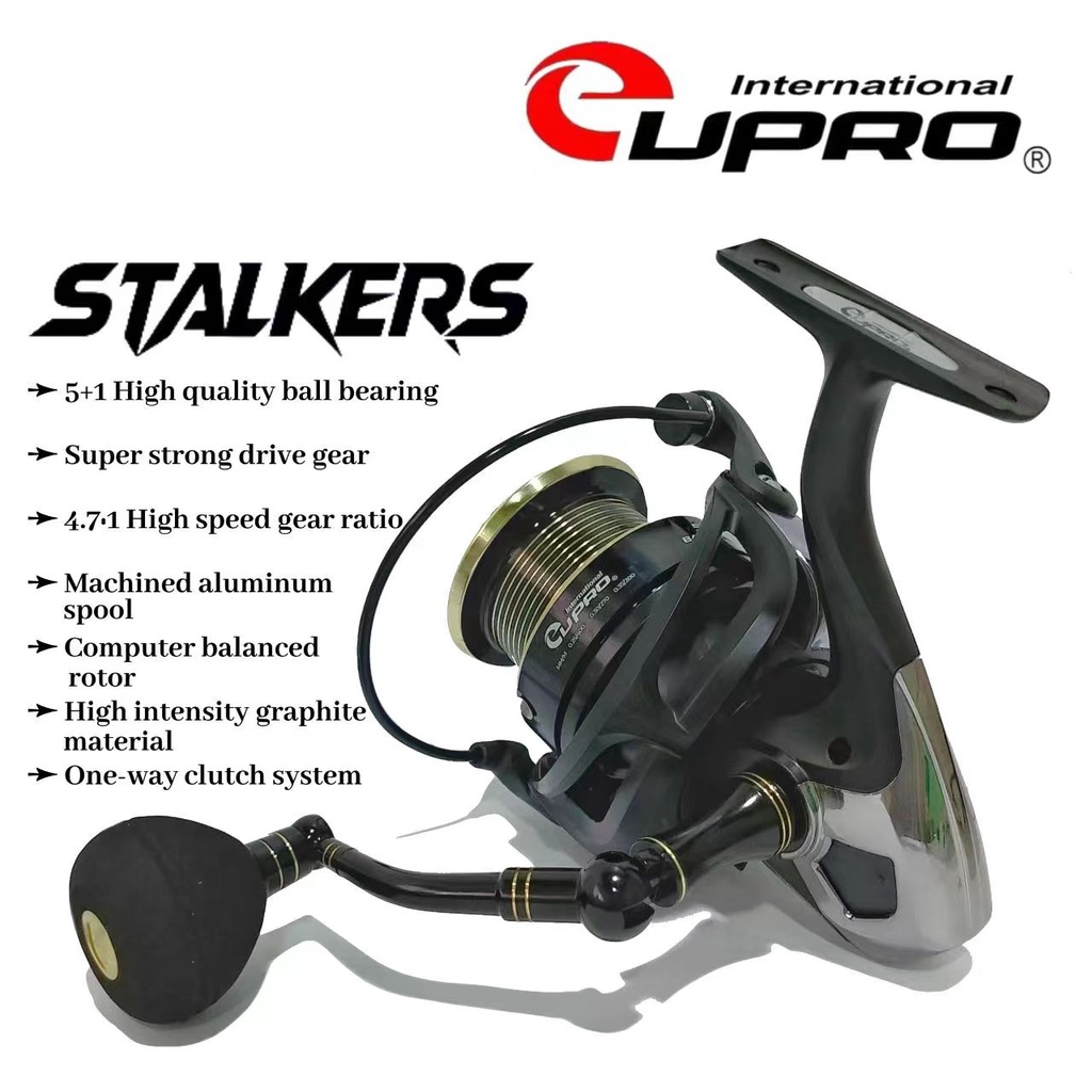 EUPRO STALKERS SPINNING FISHING REEL | Shopee Malaysia