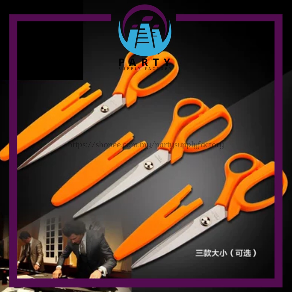 Tailor Scissors Size 8 Inches and 9 Inches with Cover / Gunting Jahit ...