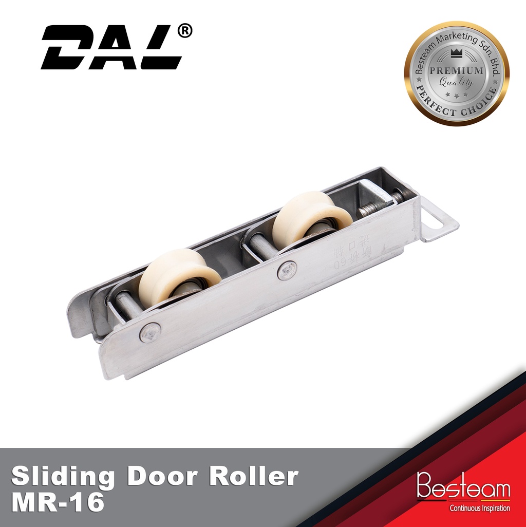 DAL MR-16 Performance Sliding Door Roller Nylon V shape Wheels | Shopee ...