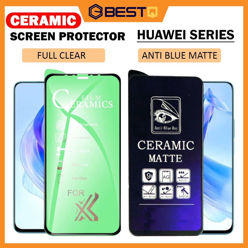 Ceramic Clear Screen Protector For Huawei Honor 90 Lite X6 X7 X7B X8 X9 ...