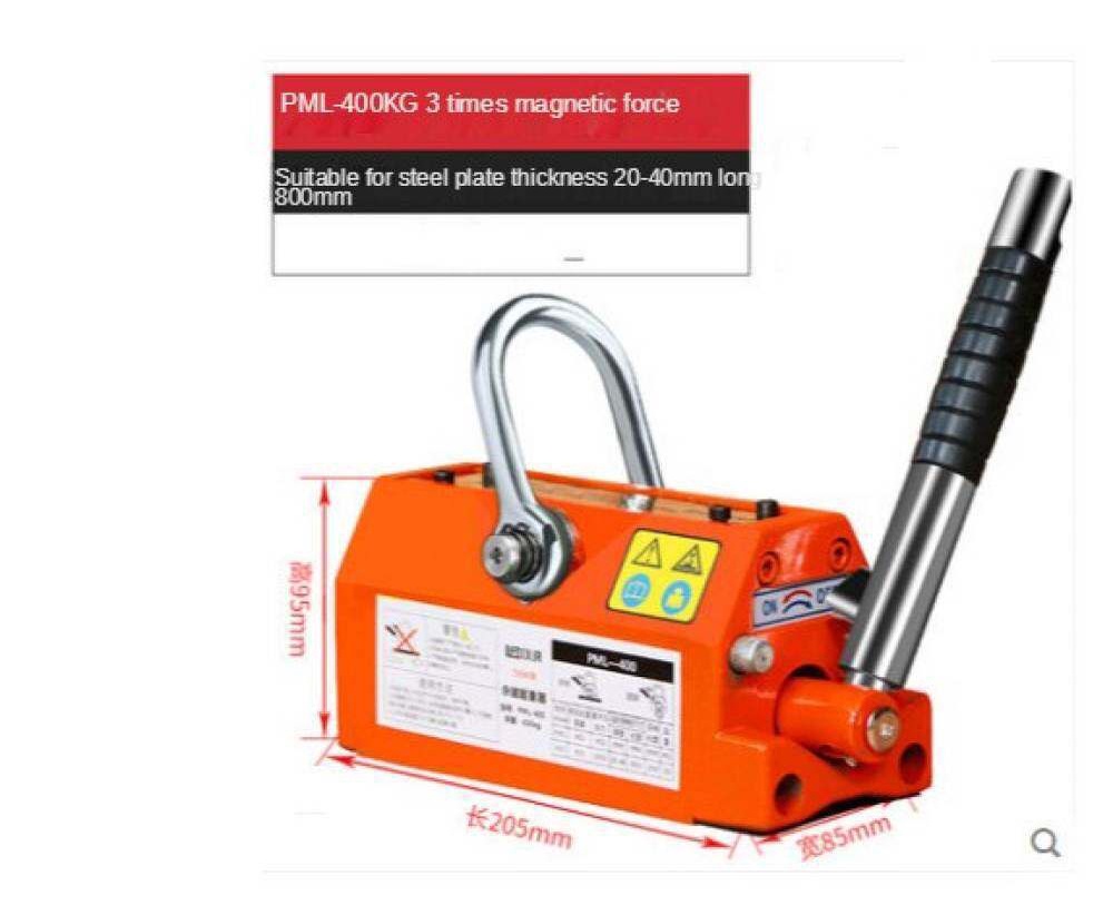 400KG Permanent Magnet Crane Magnetic Lifter Heavy Duty Steel Crane ...