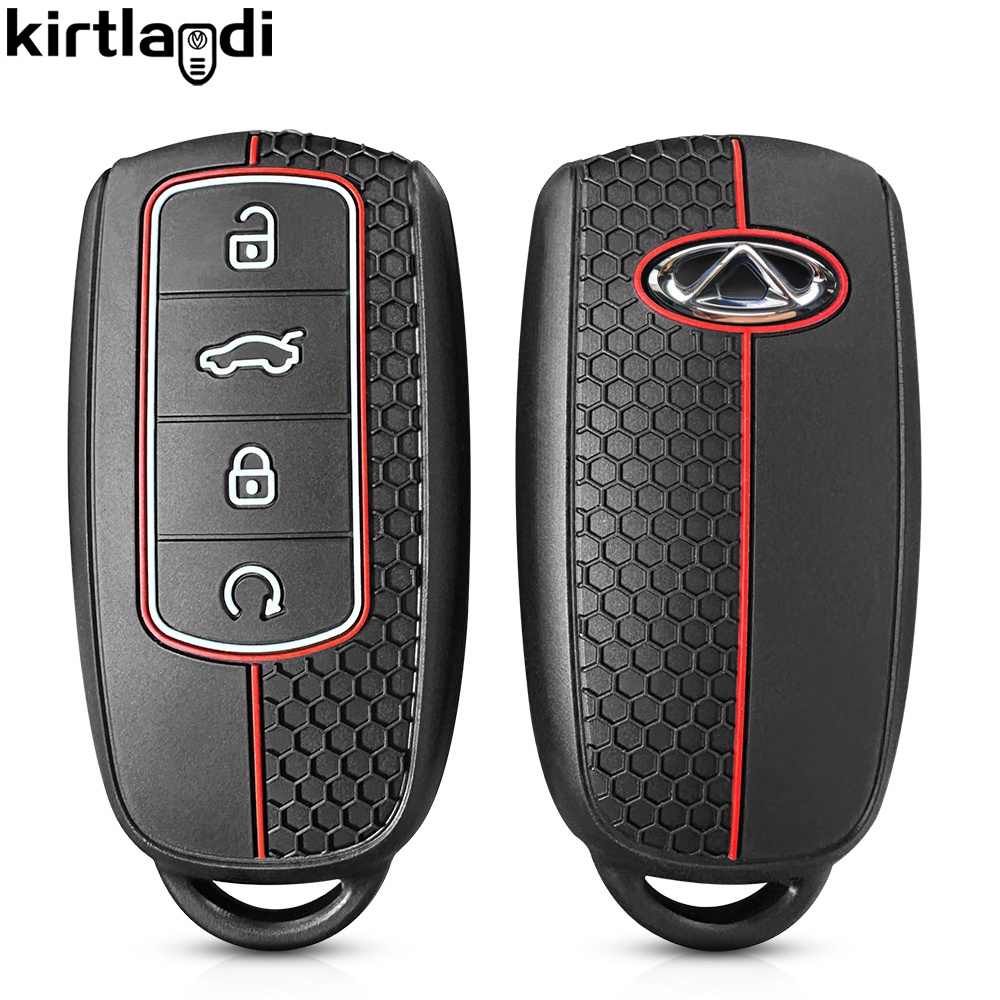 Silicone Car Key Case Remote Key Cover Accessories For Chery Omoda C5 ...