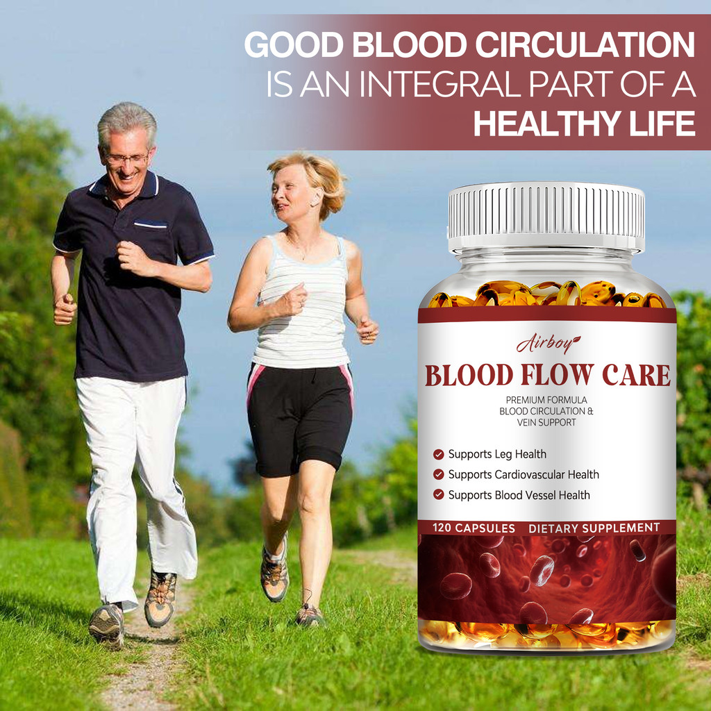 Airboy Blood Circulation Supplement, Supports Leg Vein, Heart, Vessels ...
