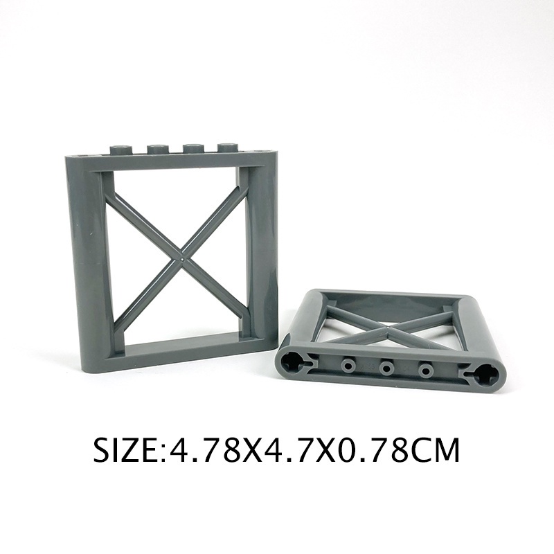 [FunBrick] Fence Set Guardrailing Model Ladder Pillar Small Particle ...