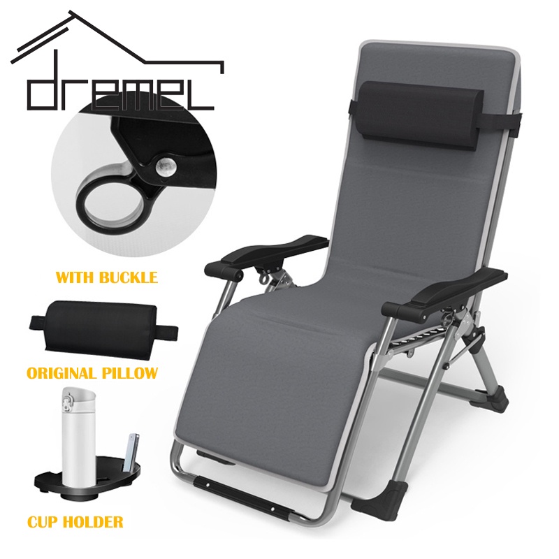 DREMEL Folding Couch Chair Portable Recliner Outdoor Beach Chair Home ...