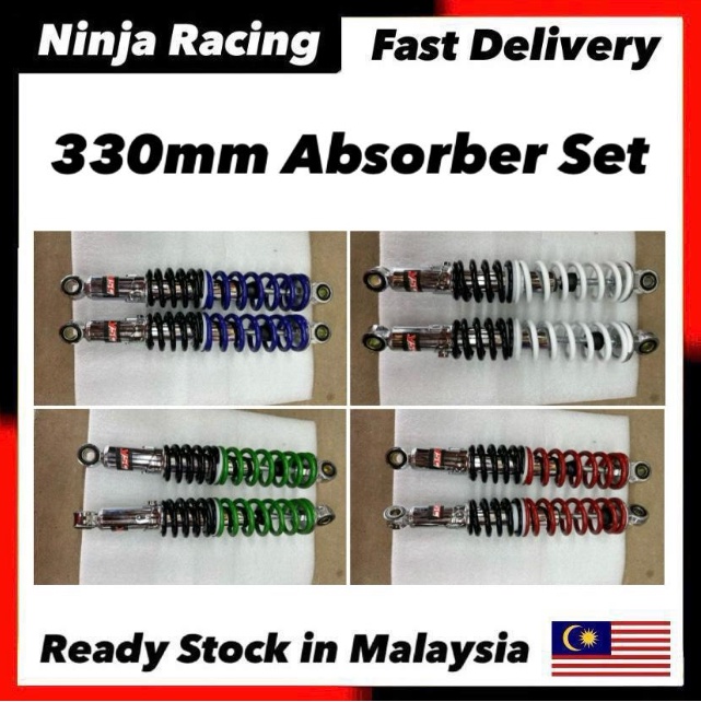 330MM // ABSORBER SET 2 TONE EX5 DREAM C70 GBO FUTURE WAVE100 DASH ...