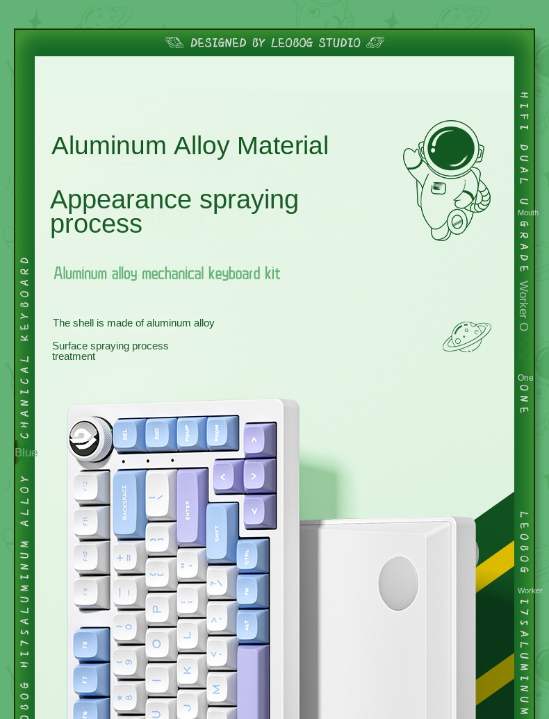 Ready stock!2025 New! LEOBOG Hi75 Hi75C CNC Aluminum Mechanical ...