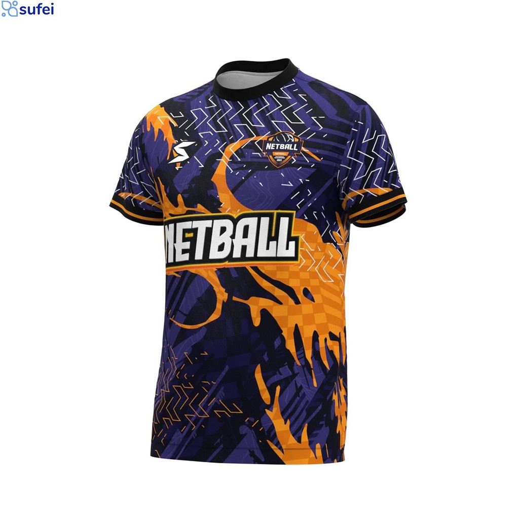 NEW !! 2023 ONE PIECE Jersey Free netball shirt Microfiber Customize ...