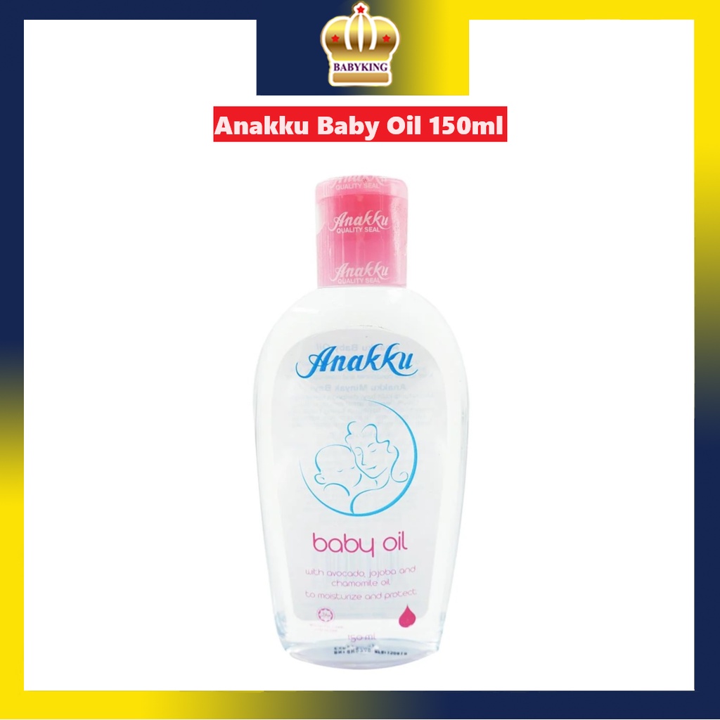 Original Anakku Baby Oil 150ml | Minyak Bayi | Shopee Malaysia