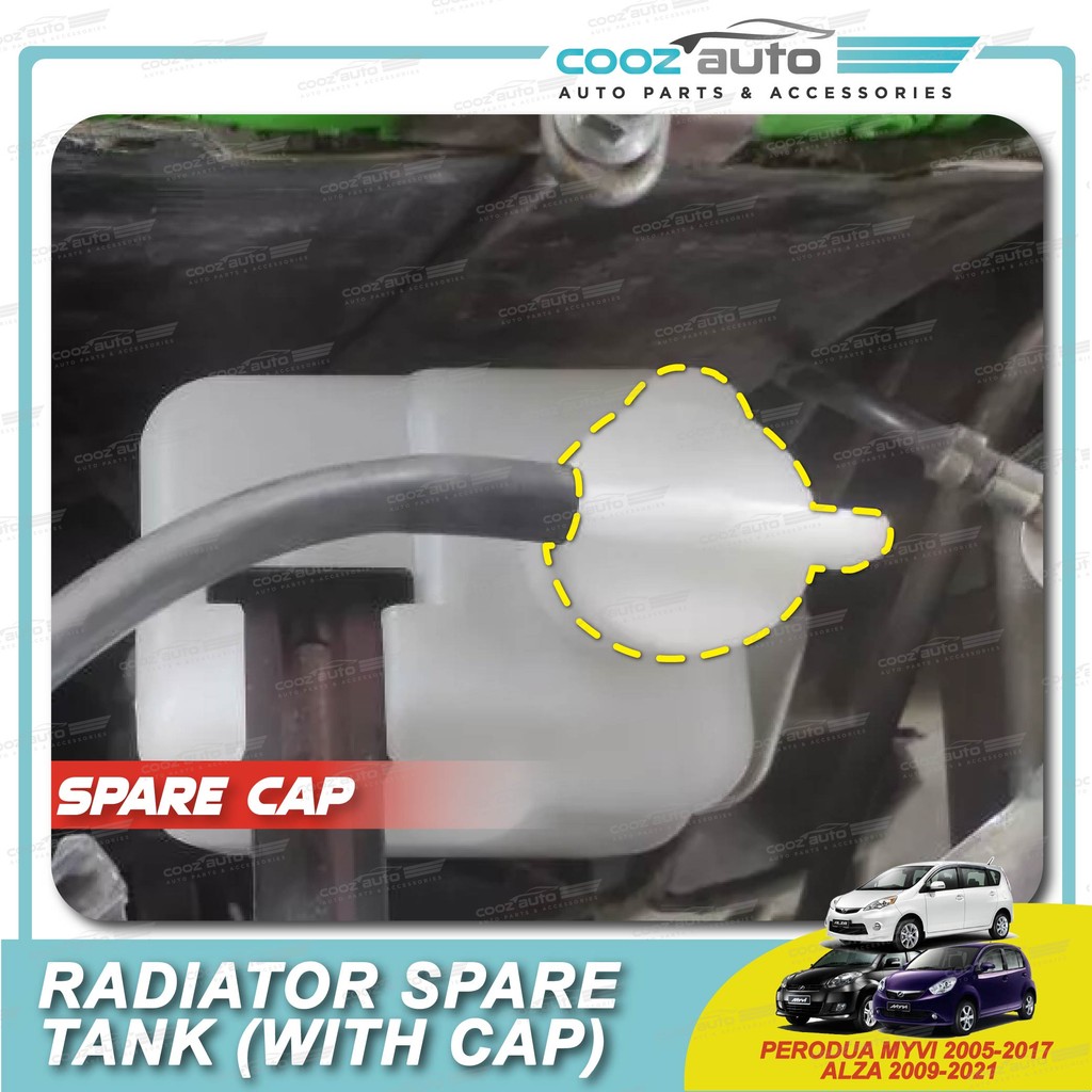 Perodua Myvi 2005 - 2017 Alza 2009 - 2021 Water Spare Tank Second ...