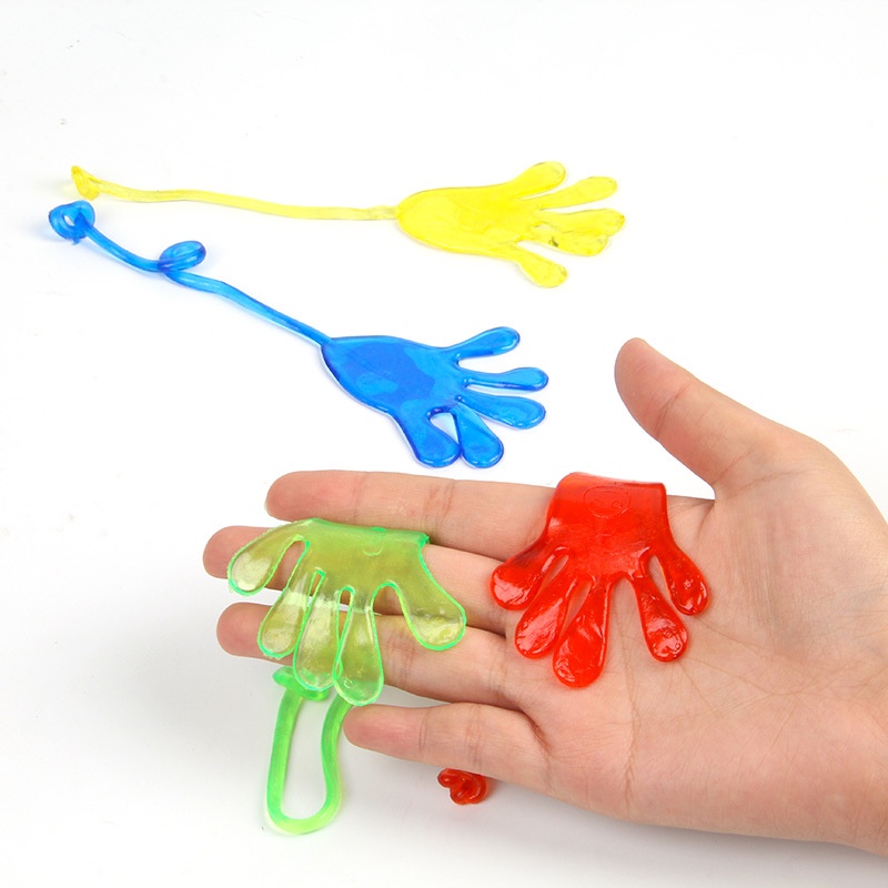 Toy Sticky Hand Stretchy And Sticky Fun For All Ages Visual And ...