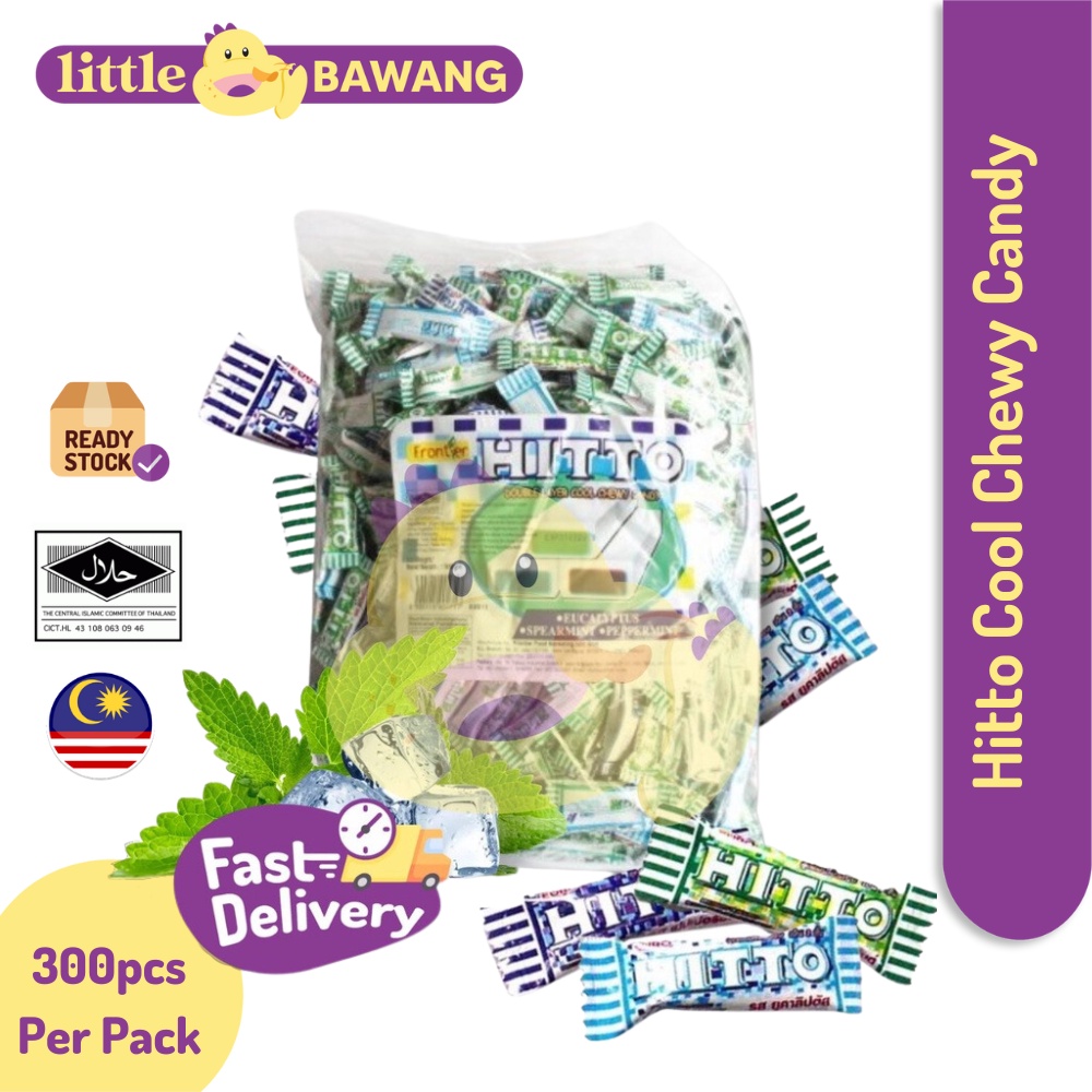 Hitto Cool Chewy Candy 300pcs per pack | Shopee Malaysia