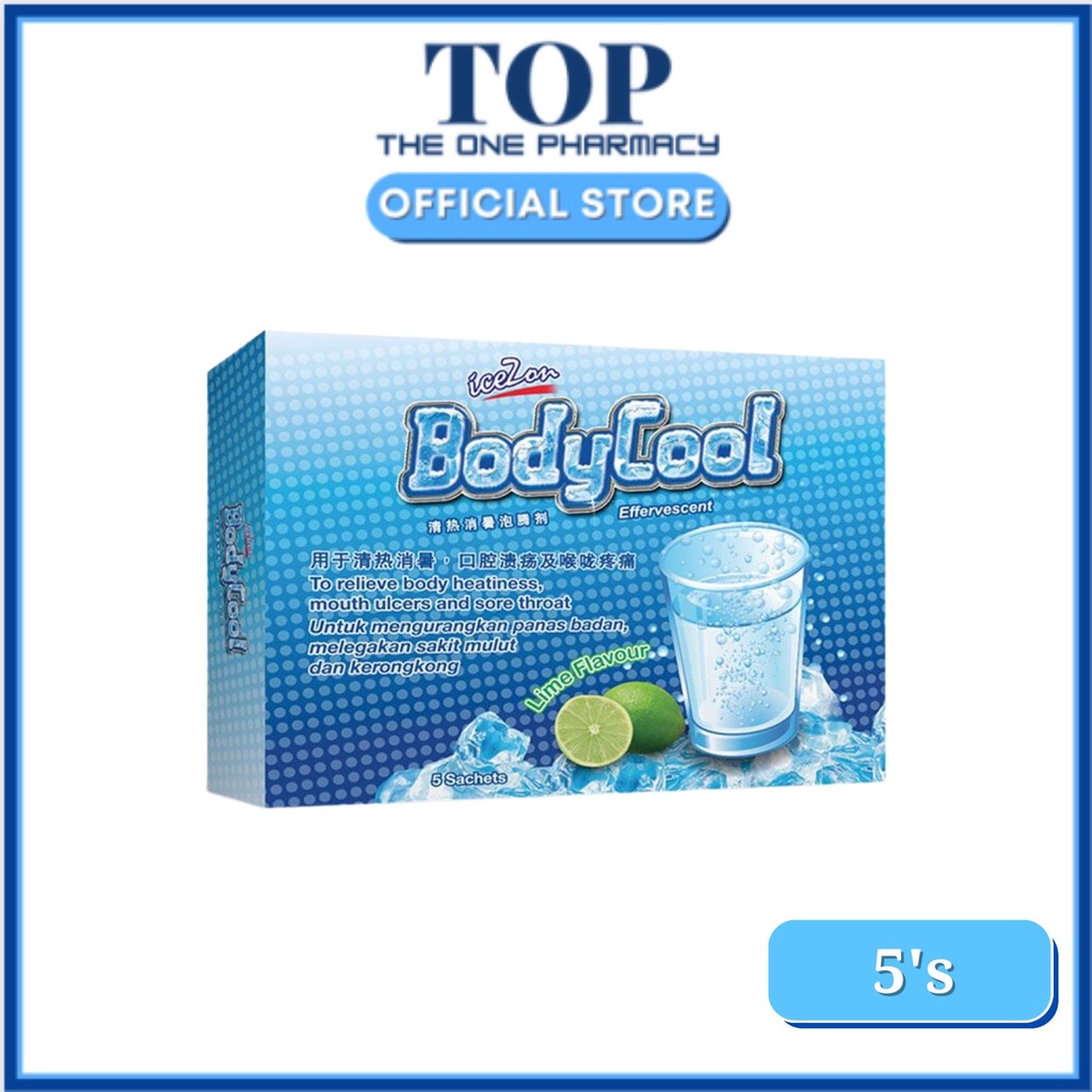 Icezon BodyCool Effervescent 5's | Shopee Malaysia