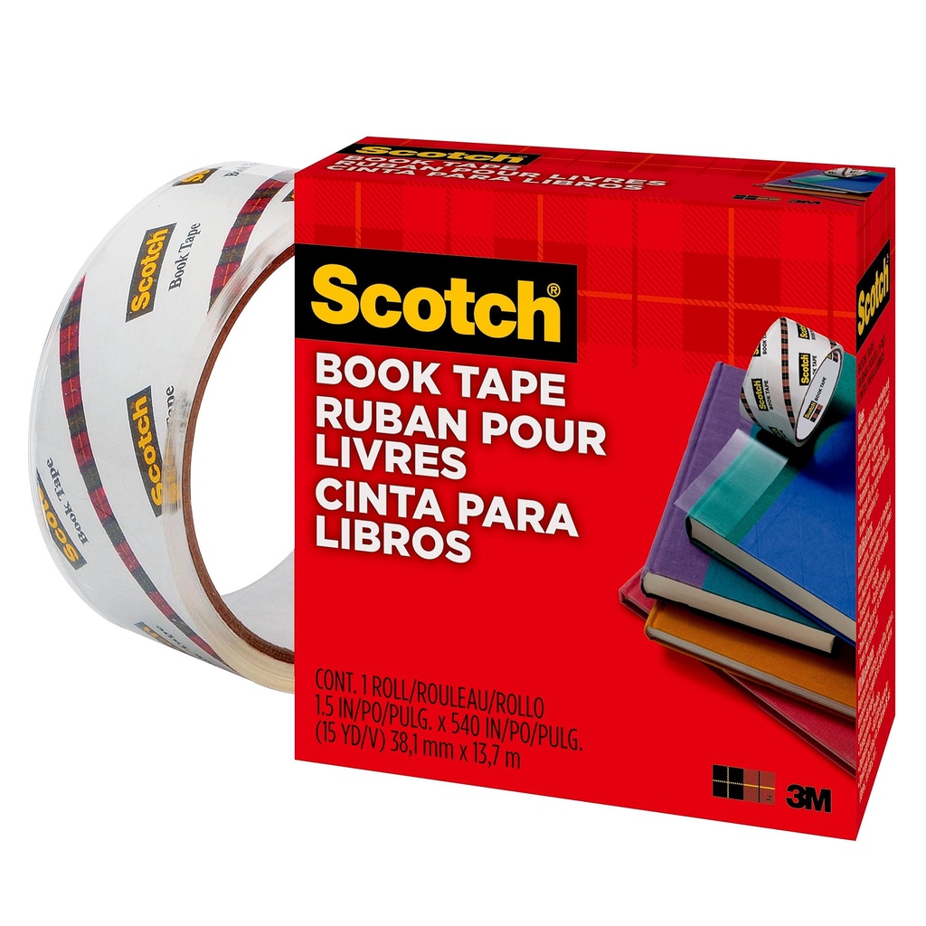 3M Scotch Book Tape 15YD | Shopee Malaysia