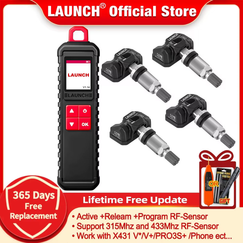 LAUNCH X431 I-TPMS TPMS Tire Pressure Diagnostic Tools Active/ Relearn ...