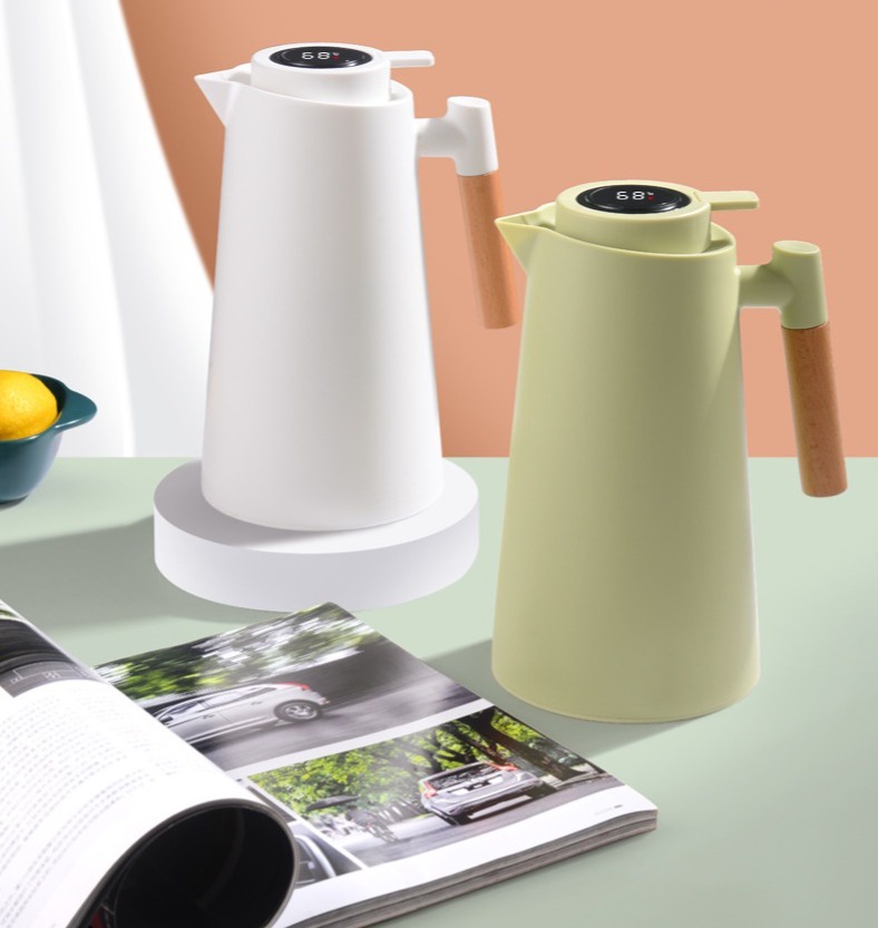 【Ready Stock】Intelligent Display Thermal Kettle, Thermal Insulation ...