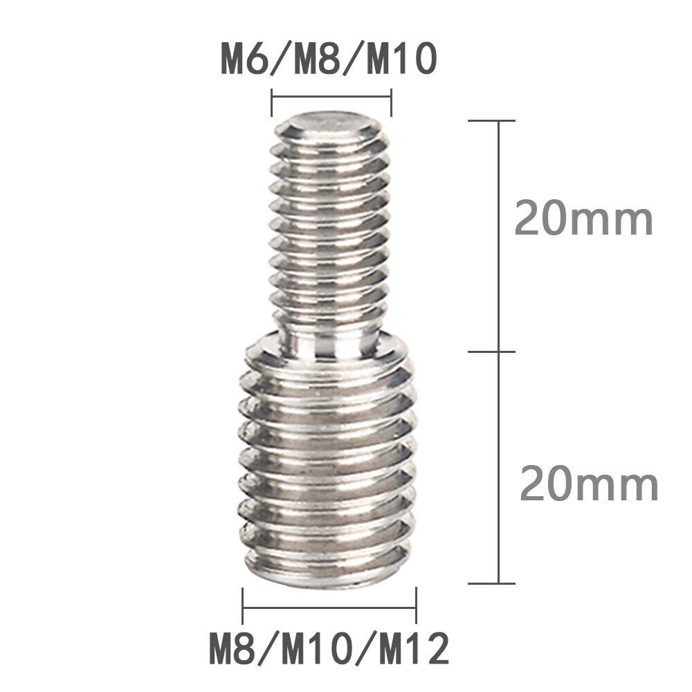 1PCS Stainless Steel Conversion Screw Variable Diameter Screw Size Head ...