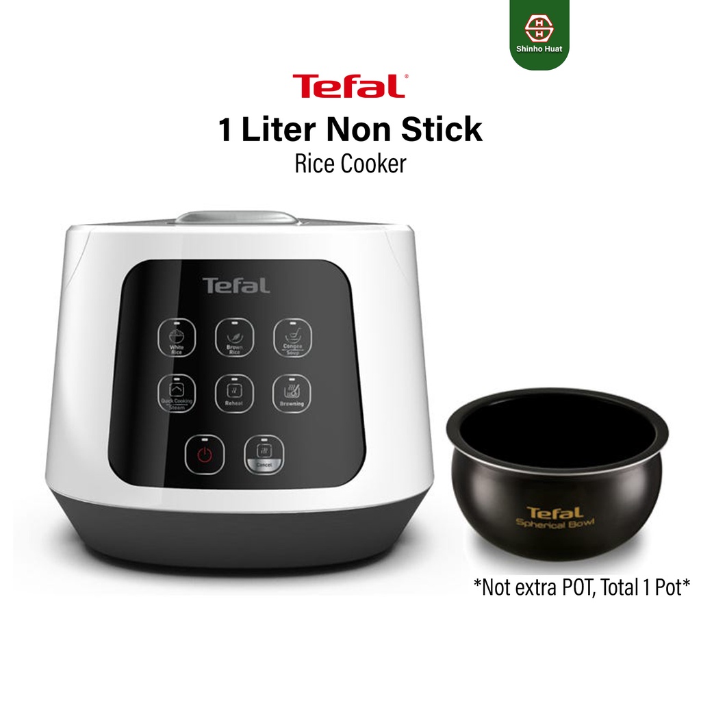 Tefal 1 Liter Rice Cooker Compact Fuzzy Logic RK7301 | Shopee Malaysia