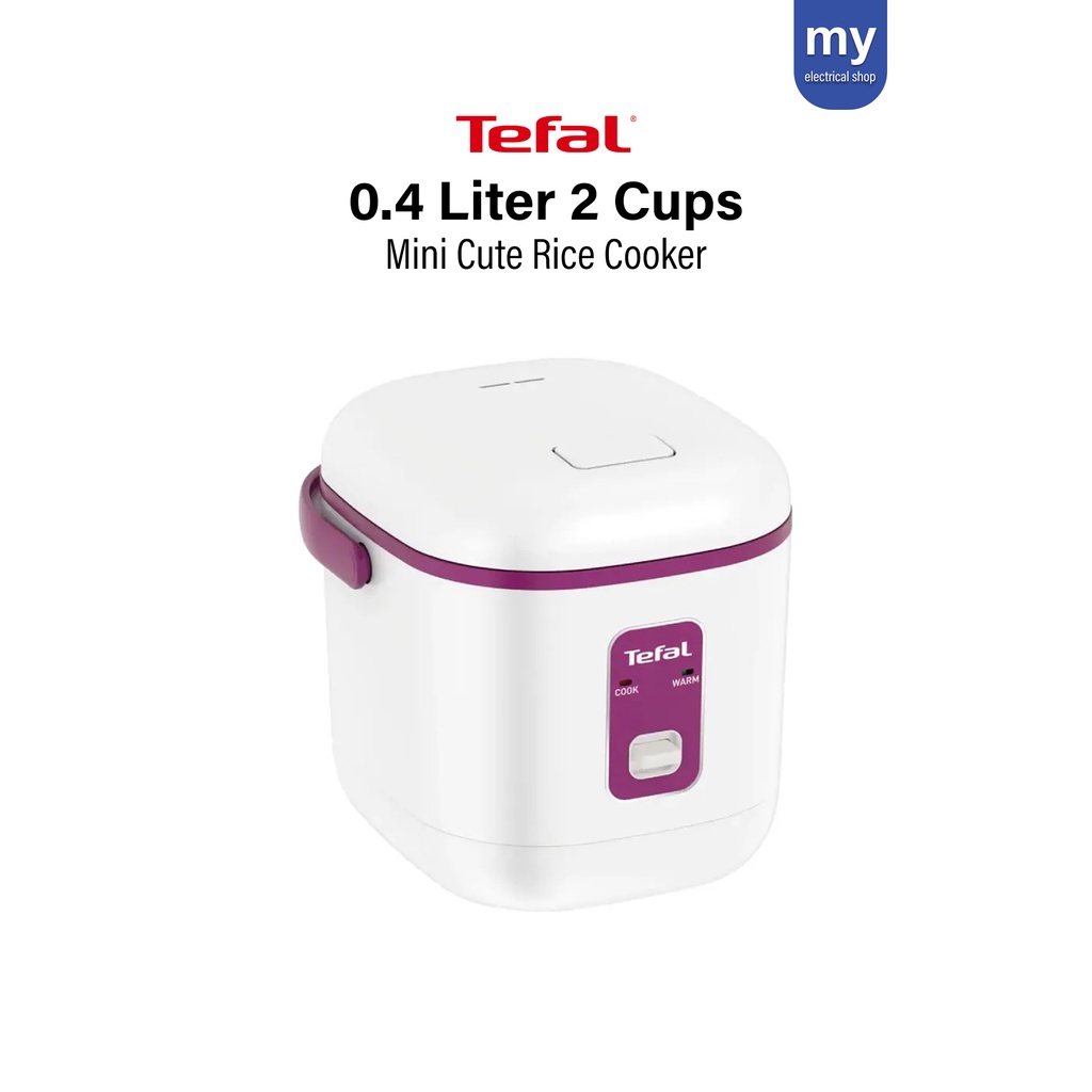 Tefal 0.4 Liter Mini Mechanical Rice Cooker RK1721 RK172165 | Shopee ...