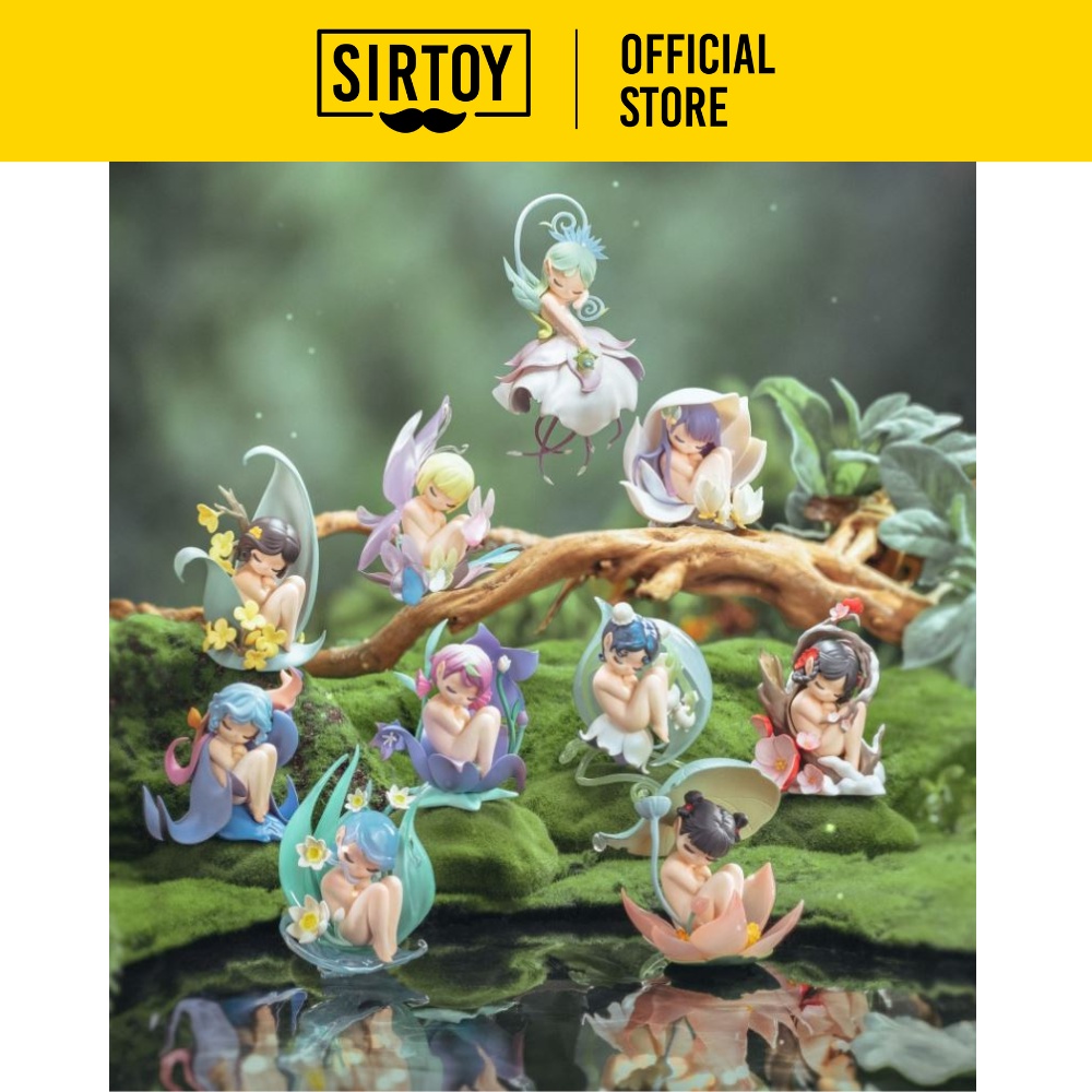 52Toys: Sleep Flower Elves Series Blind Box 花之精灵盲盒 | Shopee Malaysia
