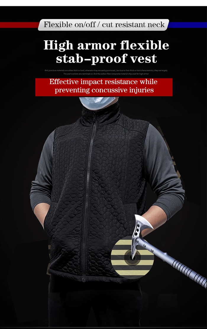 High armor anticut vest protective vest invisible vest anticut ...