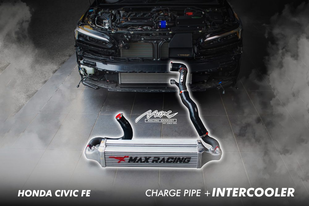 Honda Civic FE 1.5 Turbo Cold Air Performance Intercooler & Aluminum ...