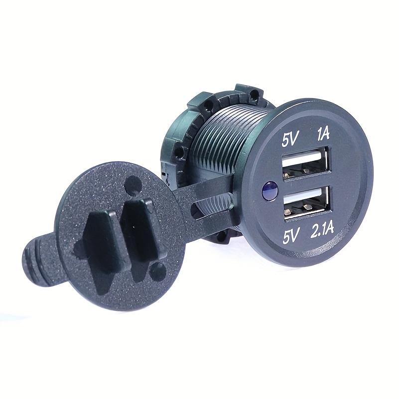 Motorcycle Car Modification Accessories Usb Plug Mobile Phone Charger 3 ...