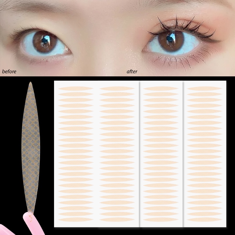 Natural Invisible Double Eyelid Stickers - Clear Traceless Self ...