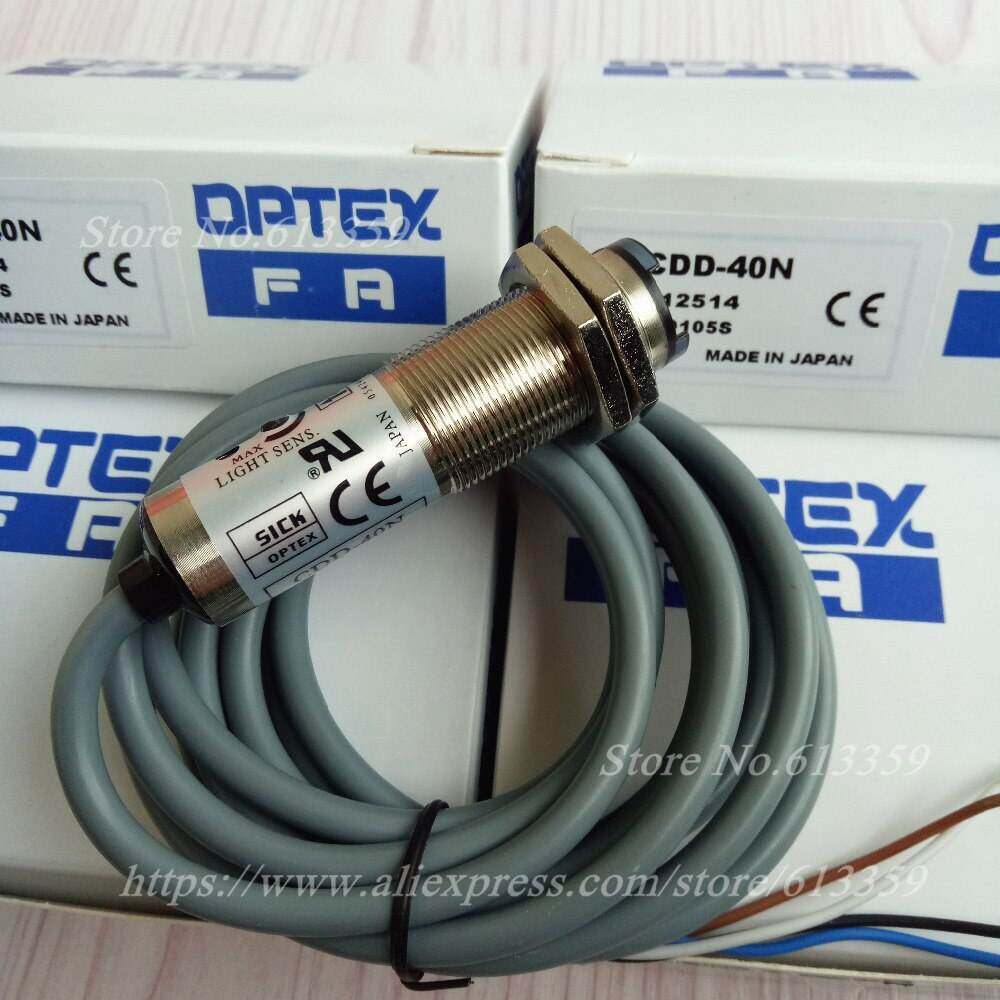 OPTEX pathological CDD-40N CDD-11N DC 4-wire NPN NO+NC diffuse reflection photoelectric switch ...