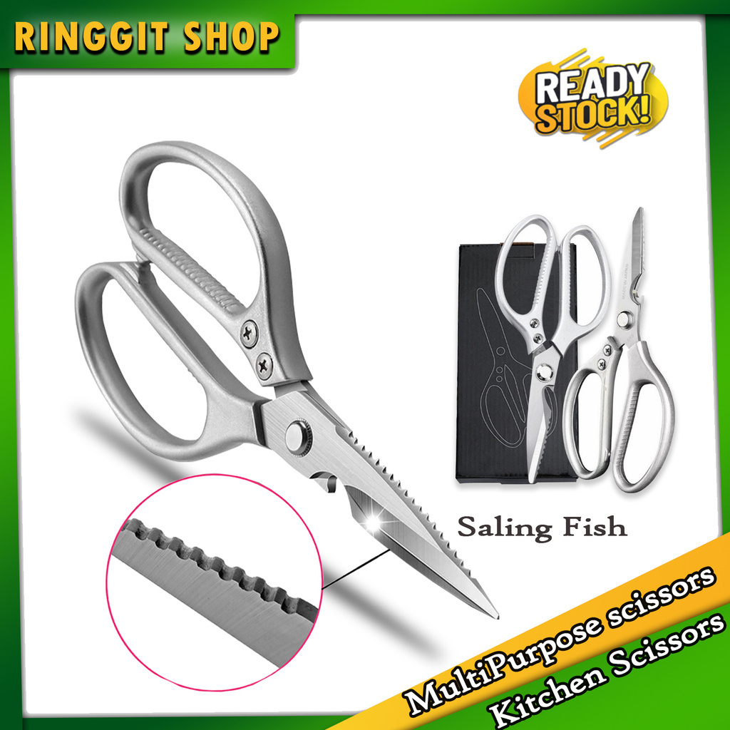 Ringgit Shop Japan SK5 MultiPurpose scissors Kitchen Scissors Chicken ...