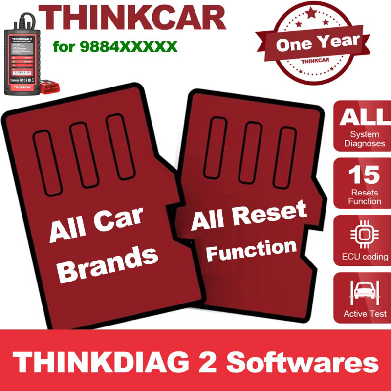 Upgrade THINKCAR THINKDIAG 2/THINKDIAG All software 1 Year Free Renewal ...