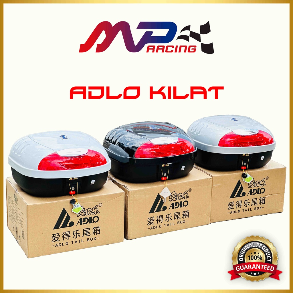 ADLO BOX 2012 Warna Kilat Hitam,JB Stlye,Motorcycle Box,Biru,Silver ...
