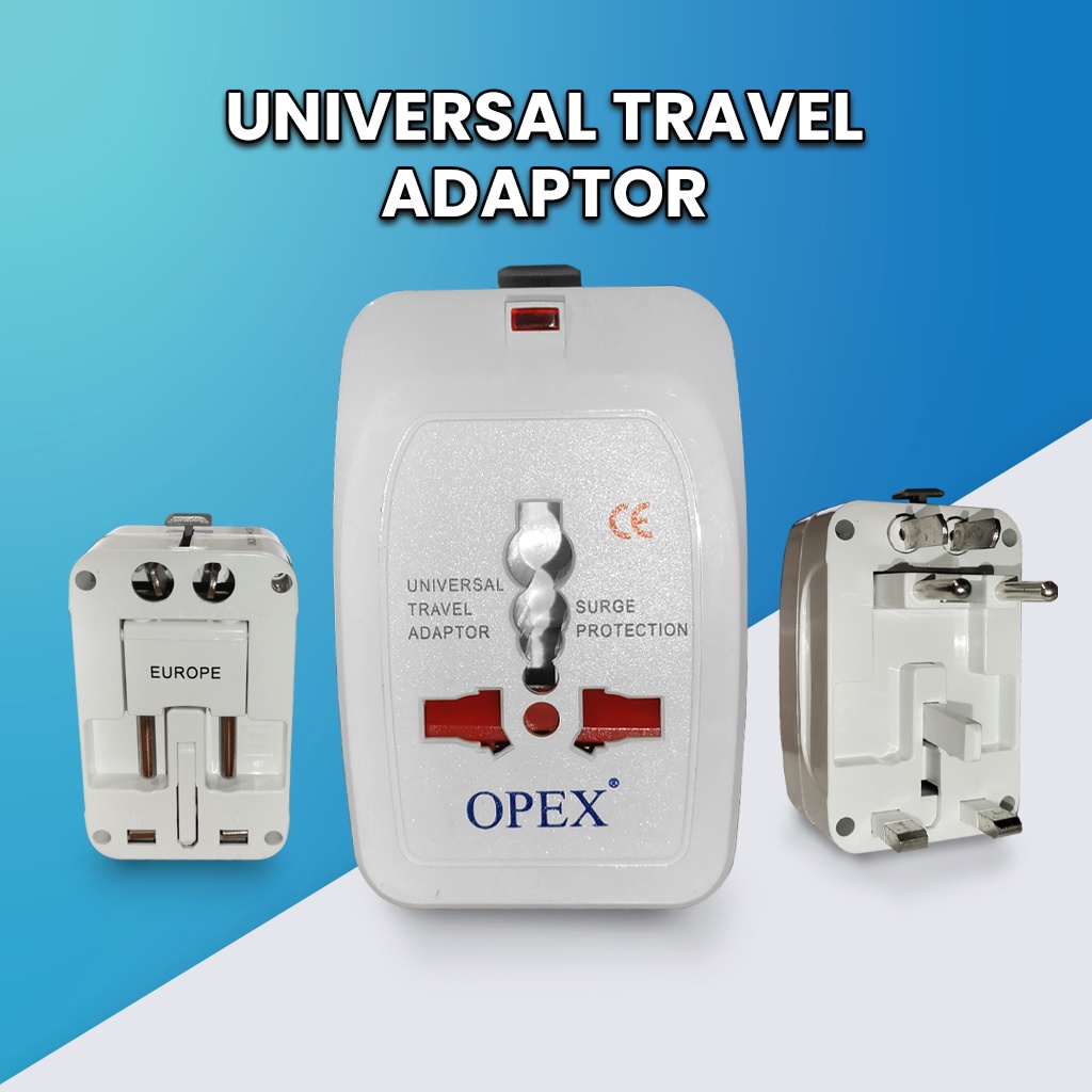 Universal Travel Adaptor Plug All In One International Travel Adaptor ...