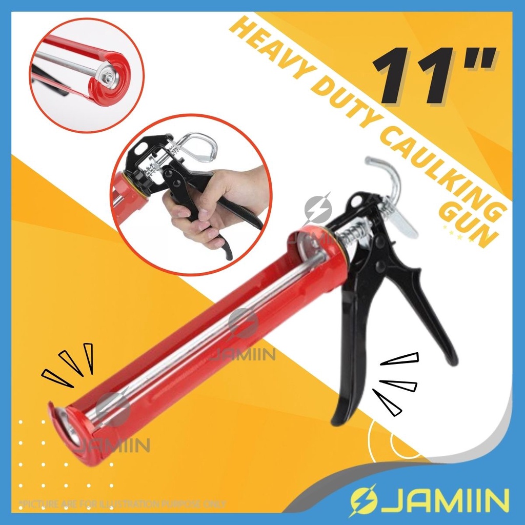 11" HEAVY DUTY Caulking Gun Smooth Rod for Caulking Filling Sealing ...