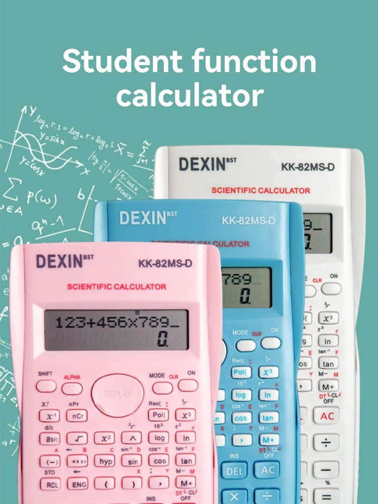 Student Function Calculator Cute Scientific Digital Calculator ...