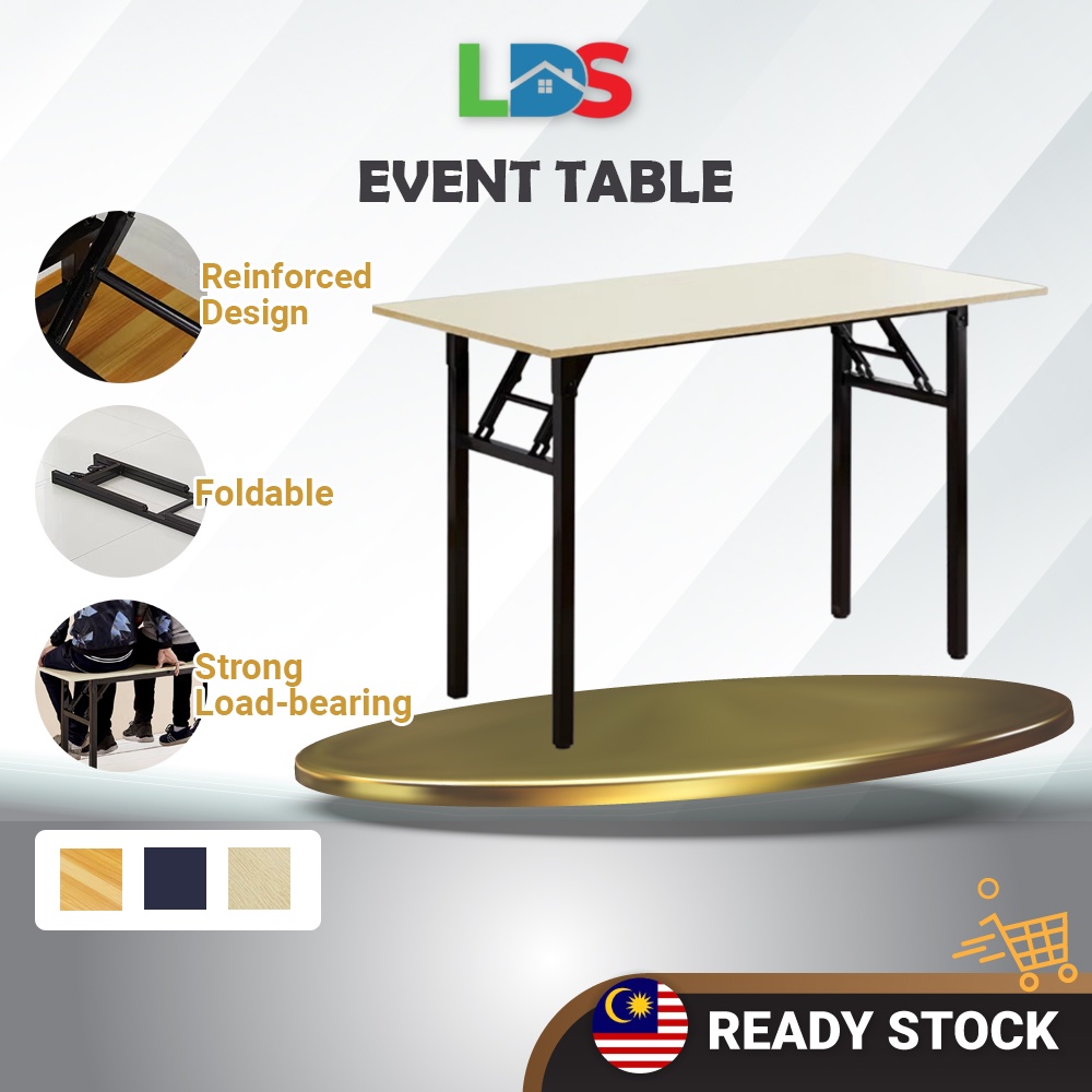 LDS Folding Table Meja Belajar Meja Lipat Meja Komputer Meja Study Meja ...